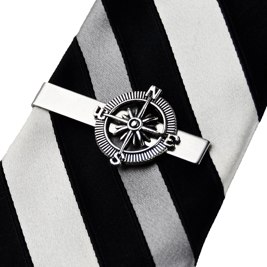Compass Tie Clip Express Yourself - Etsy