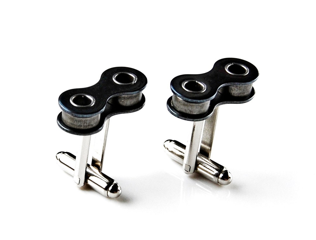 Bike Link Cufflinks Express Yourself - Etsy