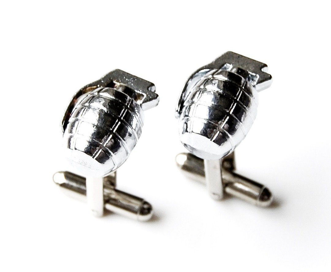 Grenade Cufflinks Express Yourself - Etsy