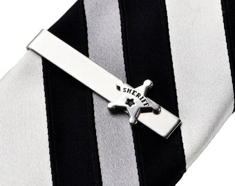 Sheriff Tie Clip - Etsy