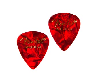 Red Guitar Pick | Etsy