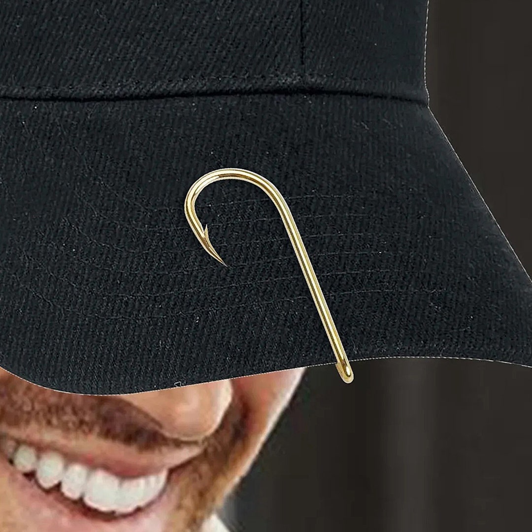 Fishing Hook Hat Clip or Tie Clip Many Color Choices Express Yourself ...