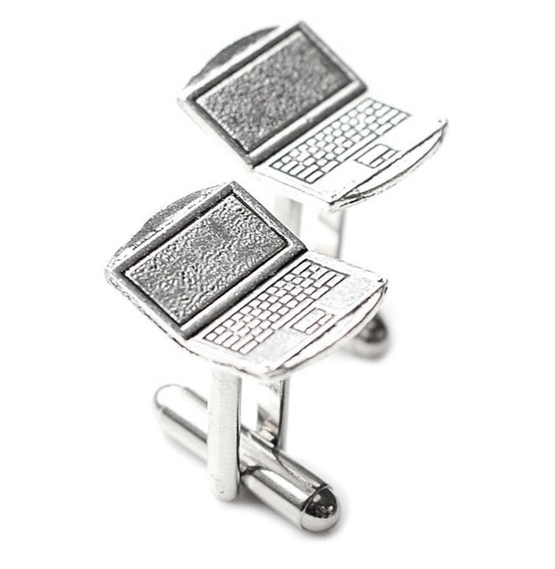Laptop Cufflinks Express Yourself - Etsy
