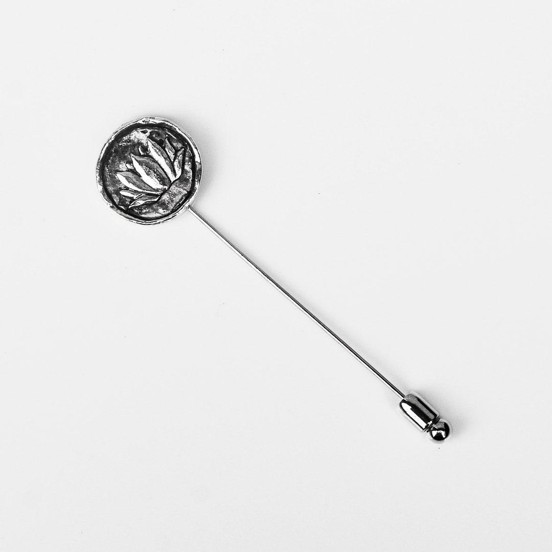 Lotus Flower Stick Pin Express Yourself - Etsy