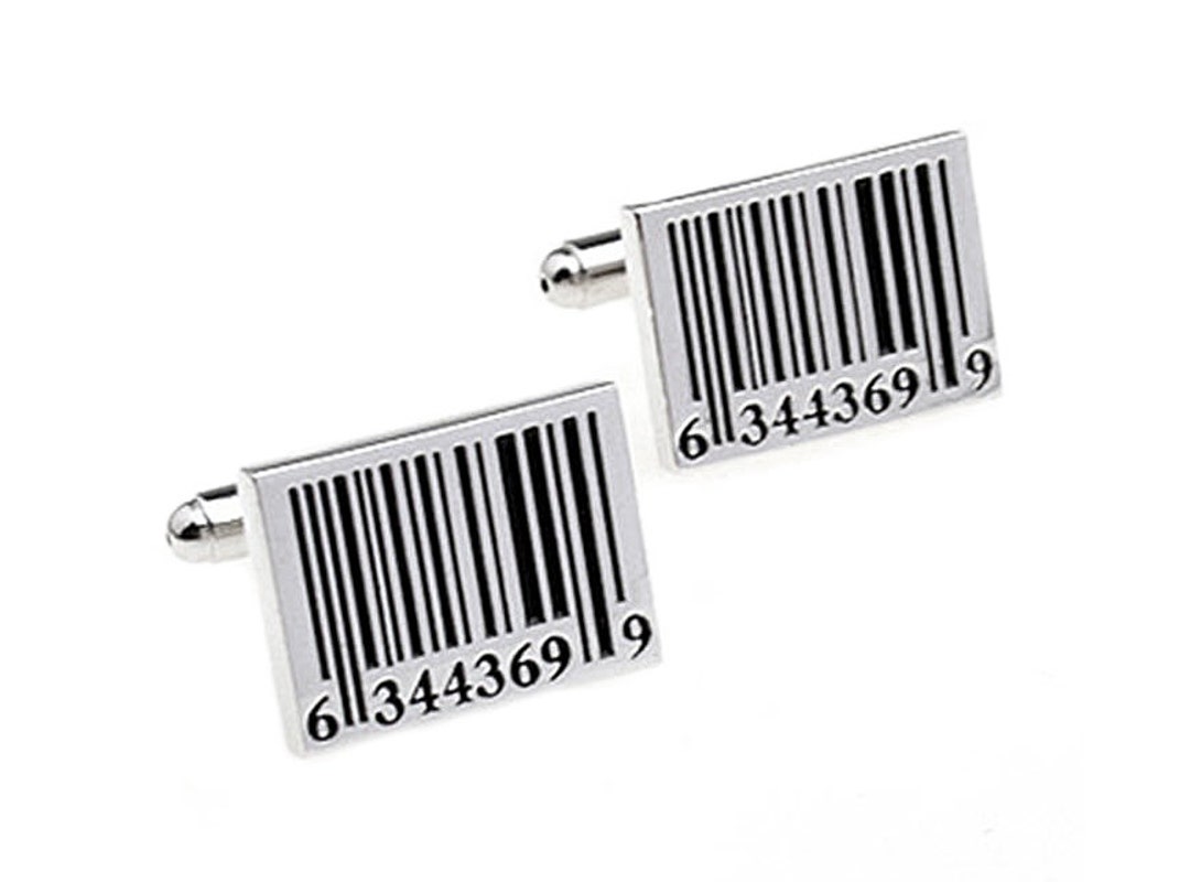 Barcode Cufflinks Express Yourself - Etsy