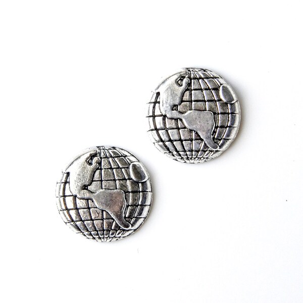 Globe Cufflinks - Etsy