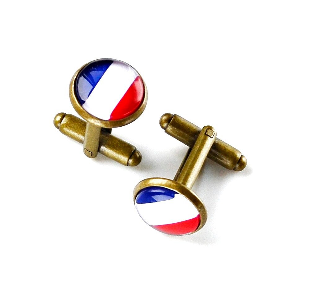 France Cufflinks Express Yourself - Etsy