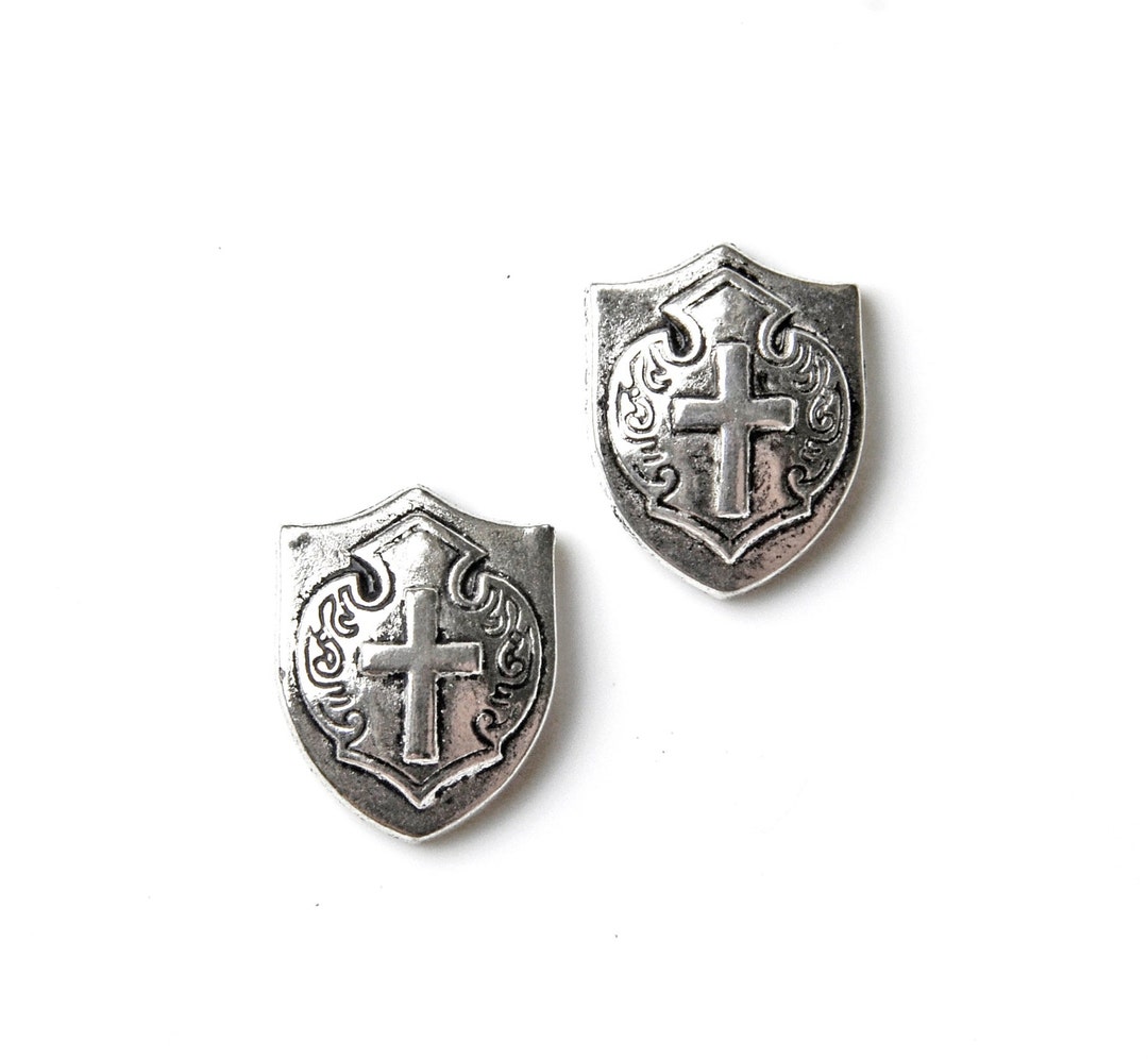 Cross and Shield Cufflinks Express Yourself - Etsy