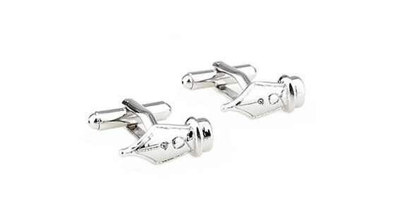 Pen Nib Cufflinks Express Yourself | Etsy