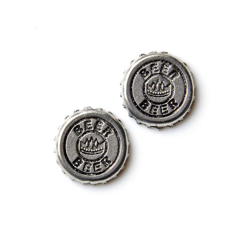 Beer Cap Cufflinks Express Yourself - Etsy