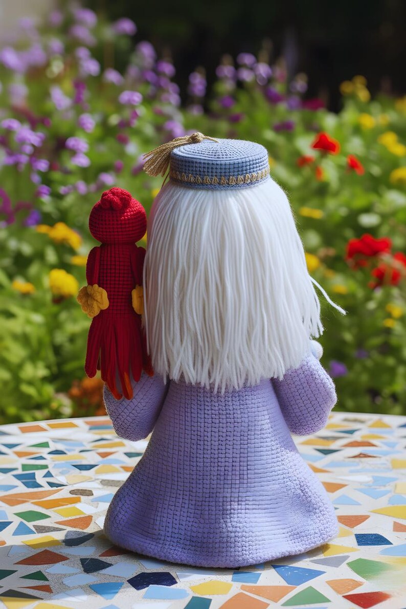 Dumbledore Crochet Pattern | Wizard Amigurumi Pattern | Magic Character ...