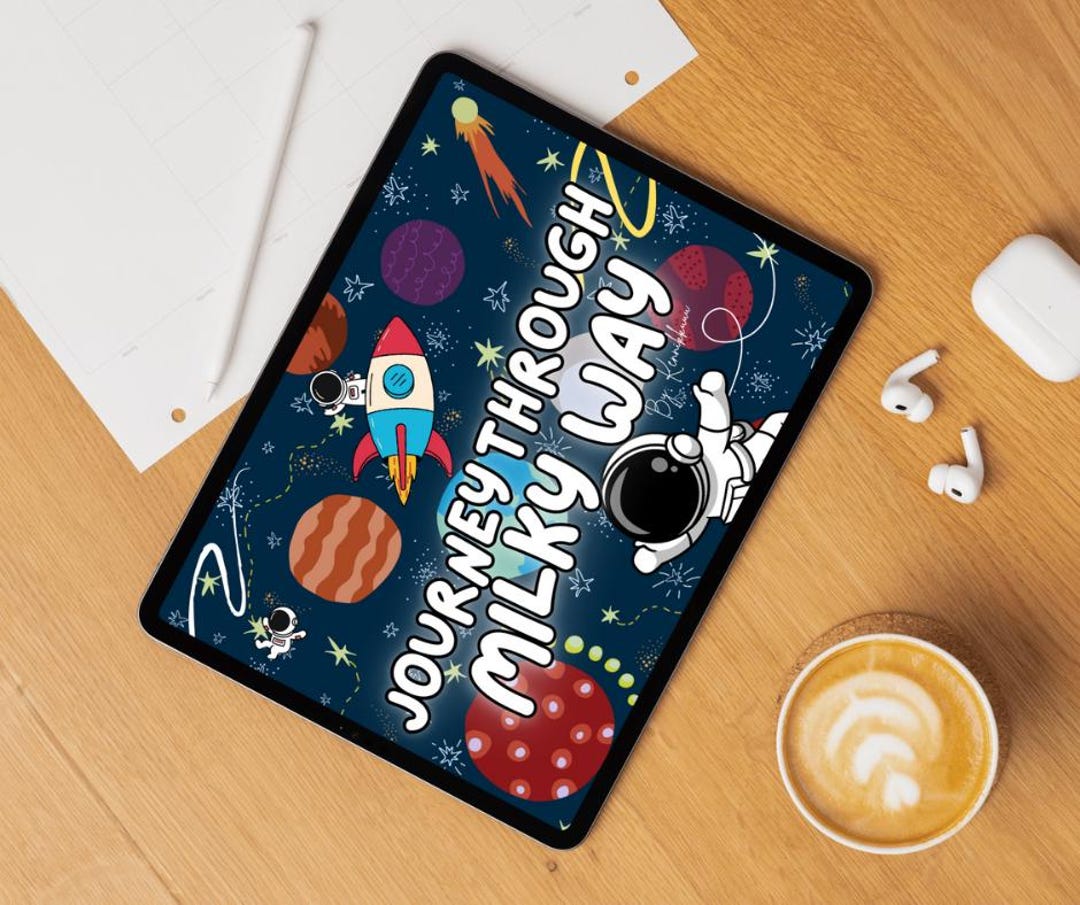 Journey Through Milky Way - Learning About the Space - Busy Book for ...