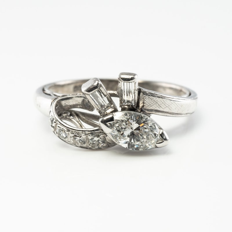 Estate Diamond Ring - Etsy