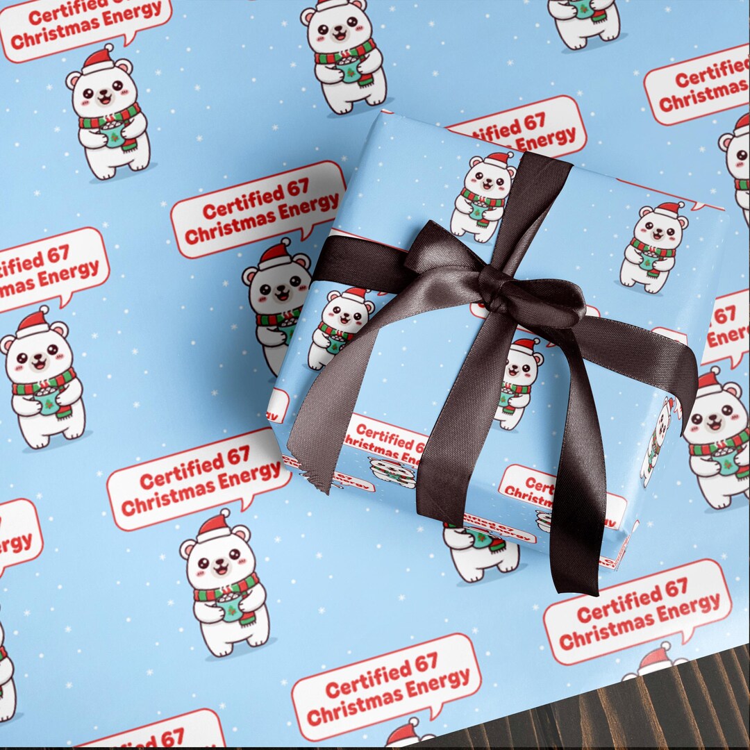 Funny Wrapping Papers, 67 Meme Christmas Gift Wrap, Kids Wrapping Paper ...