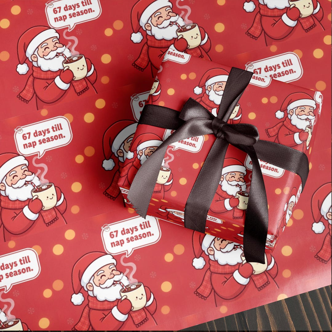 Funny Wrapping Papers, 67 Meme Christmas Gift Wrap, Kids Wrapping Paper ...