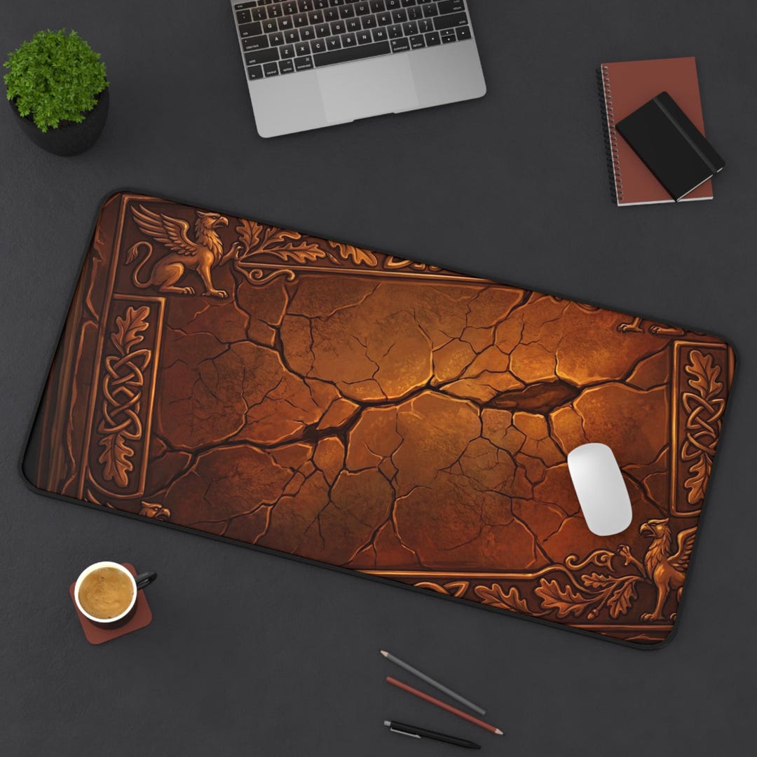 Cracked Stone Deskmat, Fantasy Relic Desk Mat, XL XXL Mouse Pad - Etsy UK