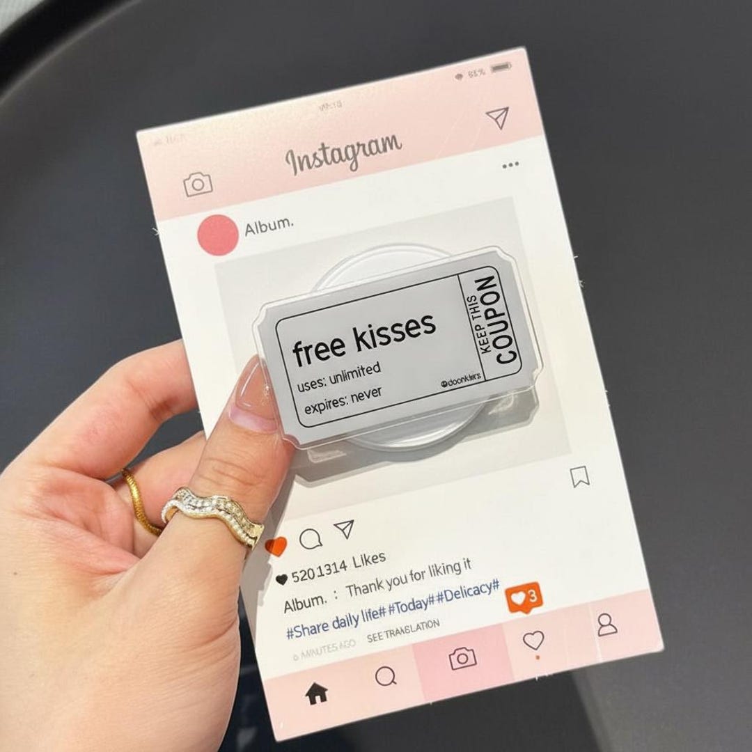 Cute Coupon Magsafe Phone Grip Set: Fun Phone Holders With Free Hugs ...