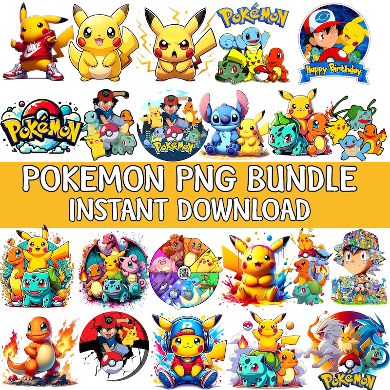Pokeball With Characters - Etsy