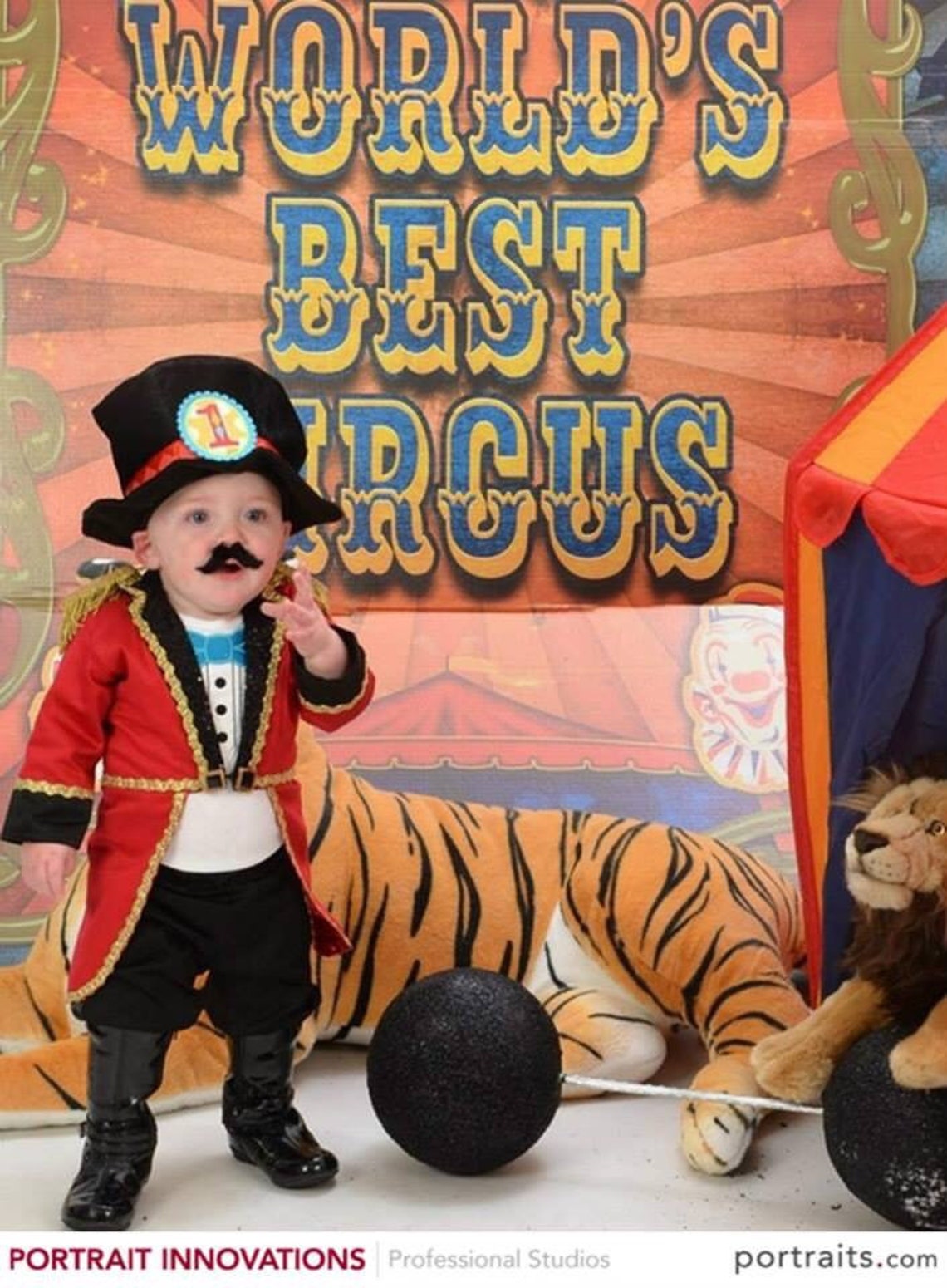 Circus Ringmaster Tuxedo Jacket with Tails w/ Personalization | Etsy
