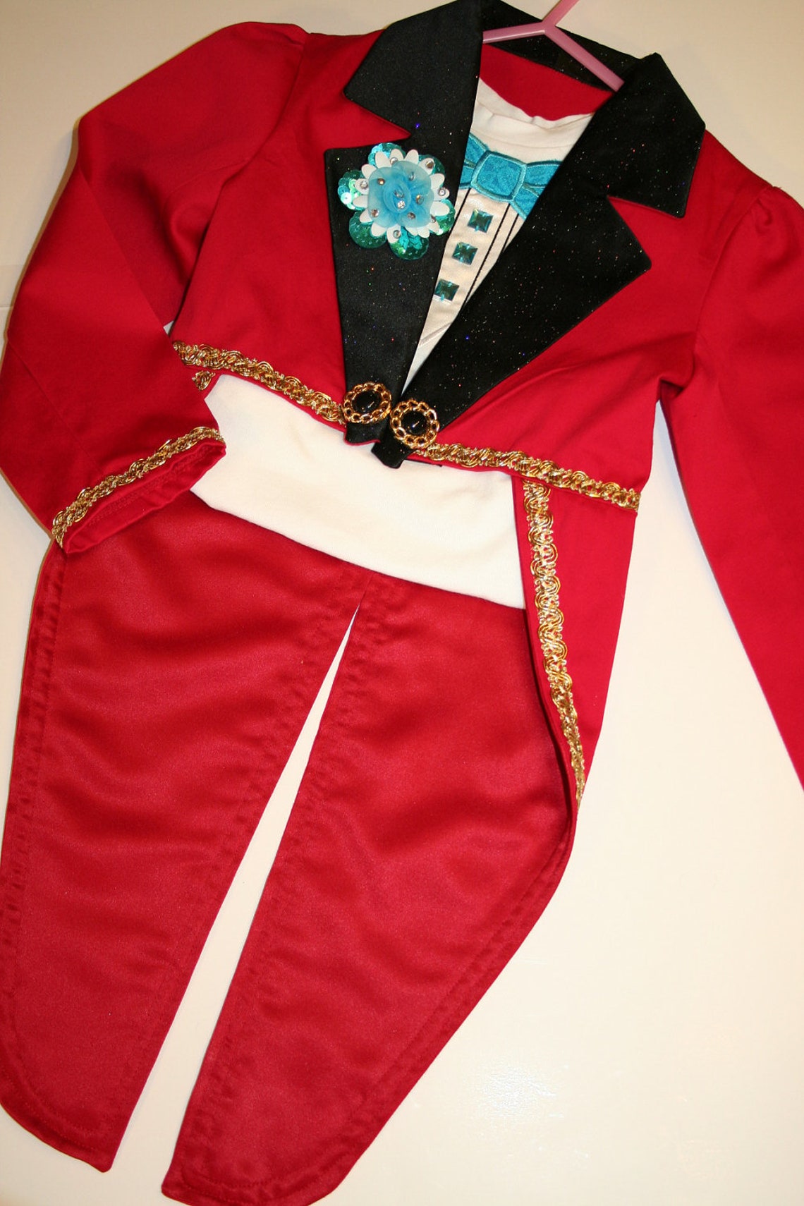 Child's Circus Ringmaster Jacket Costume Sizes 4 to 14 | Etsy
