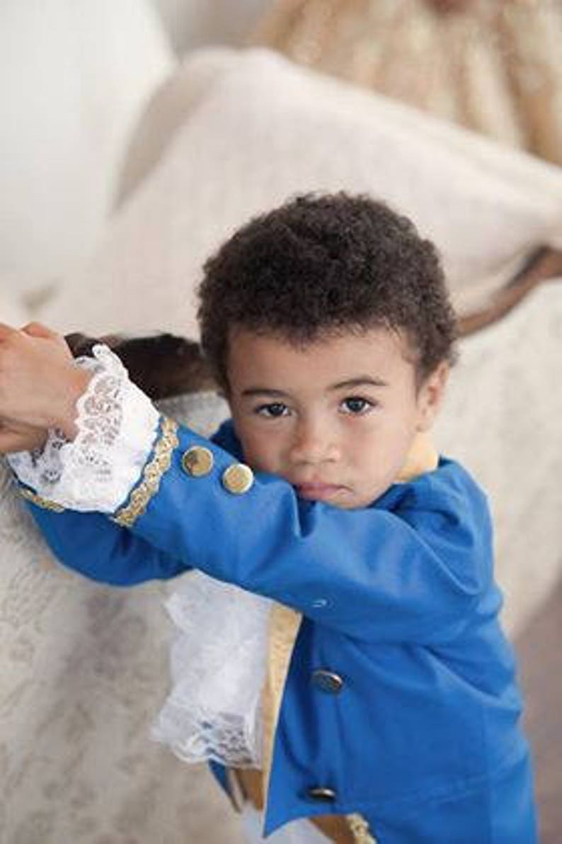 Beast Costume BLUE Tuxedo Jacket Prince Costume Tailcoat - Etsy