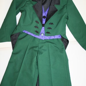 The Haunted Mansion Butler Inspired 3 Piece Outfit Sizes 4 to 14 the ...