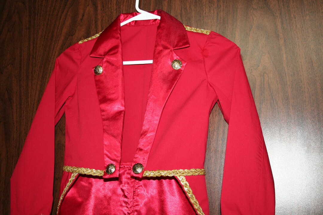 Adult Circus Ringmaster Tailcoat Jacket Costume - New Years, Photo Prop ...