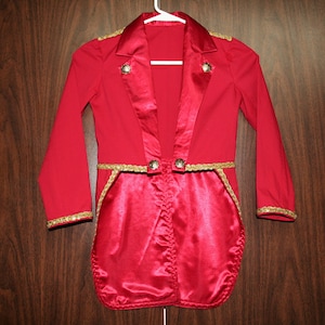 Adult Circus Ringmaster Tailcoat Jacket Costume - New Years, Photo Prop ...