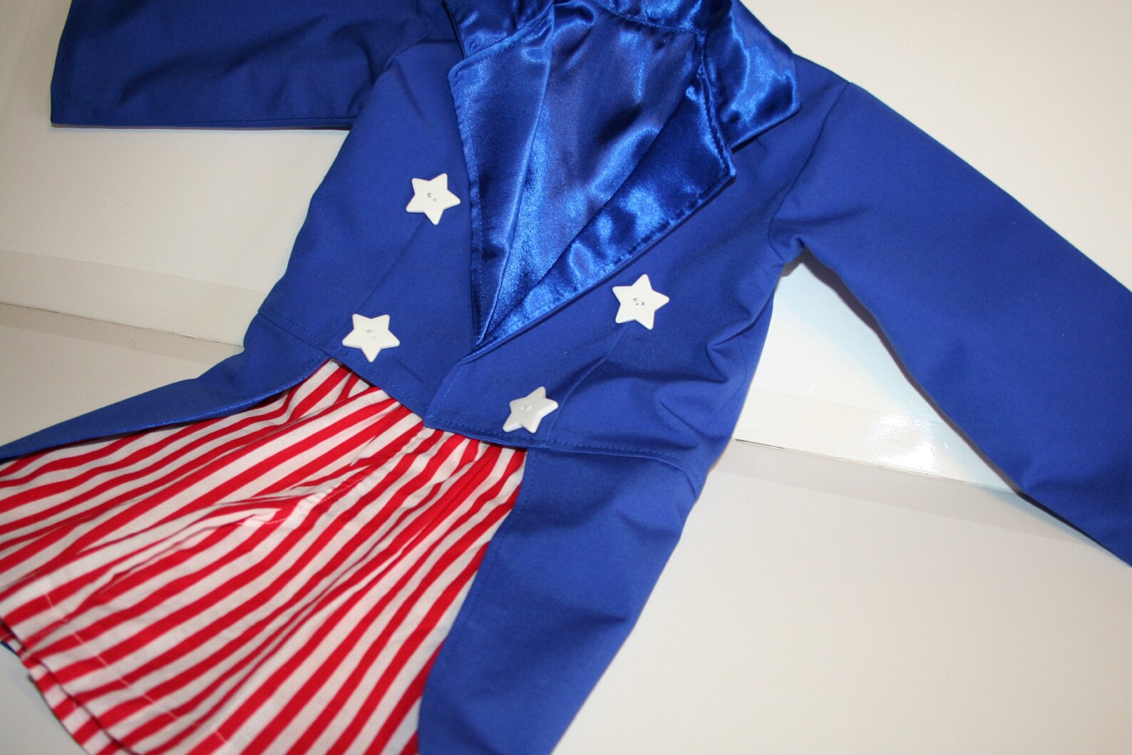 Uncle Sam Tuxedo Jacket with Tails AND SHORTS Fully Lined in | Etsy