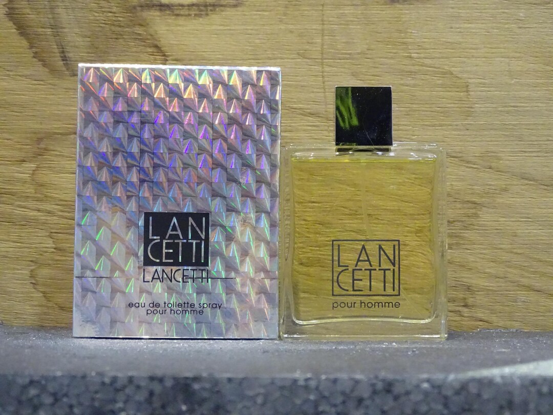 Lancetti Pour Homme Eau De Toilette 100ml Edt for Men Spray - Vintage ...