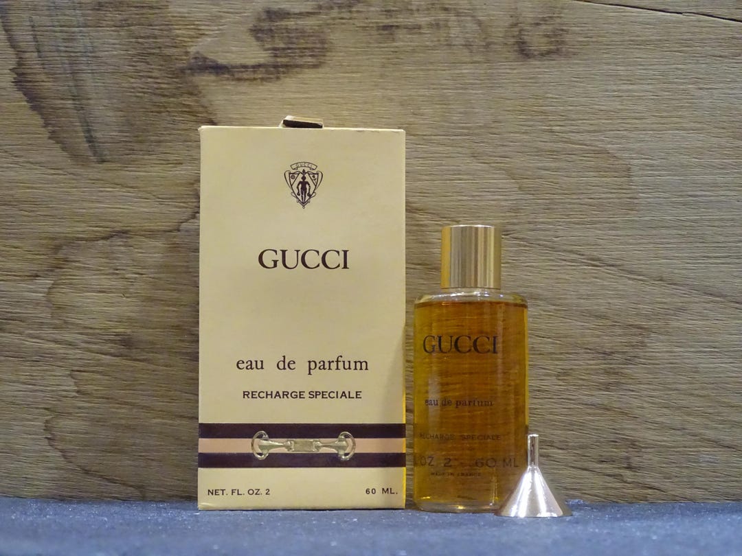 Gucci Eau De Parfum for Woman 60ml Edp Splash Refill Vintage Very Rare ...