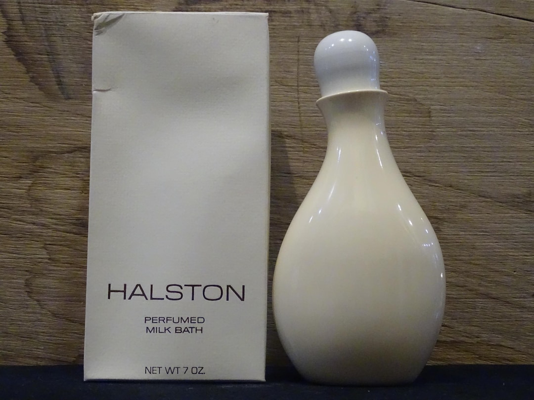 Halston Perfumed Bath Milk 7fl.oz / 207ml - Vintage Very Rare - Etsy