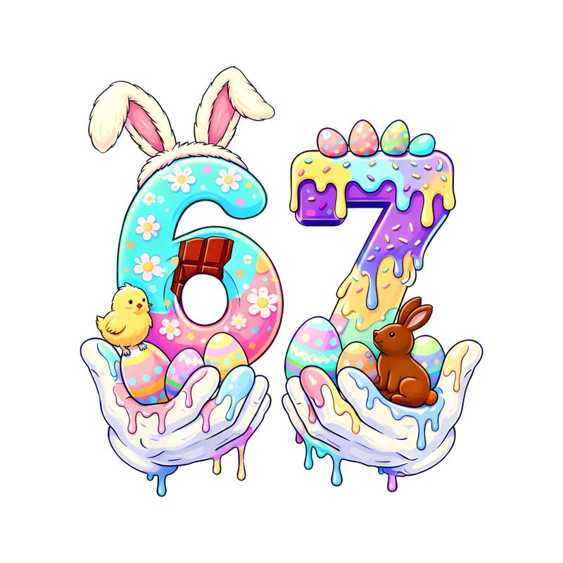 6 7 Easter - Etsy UK