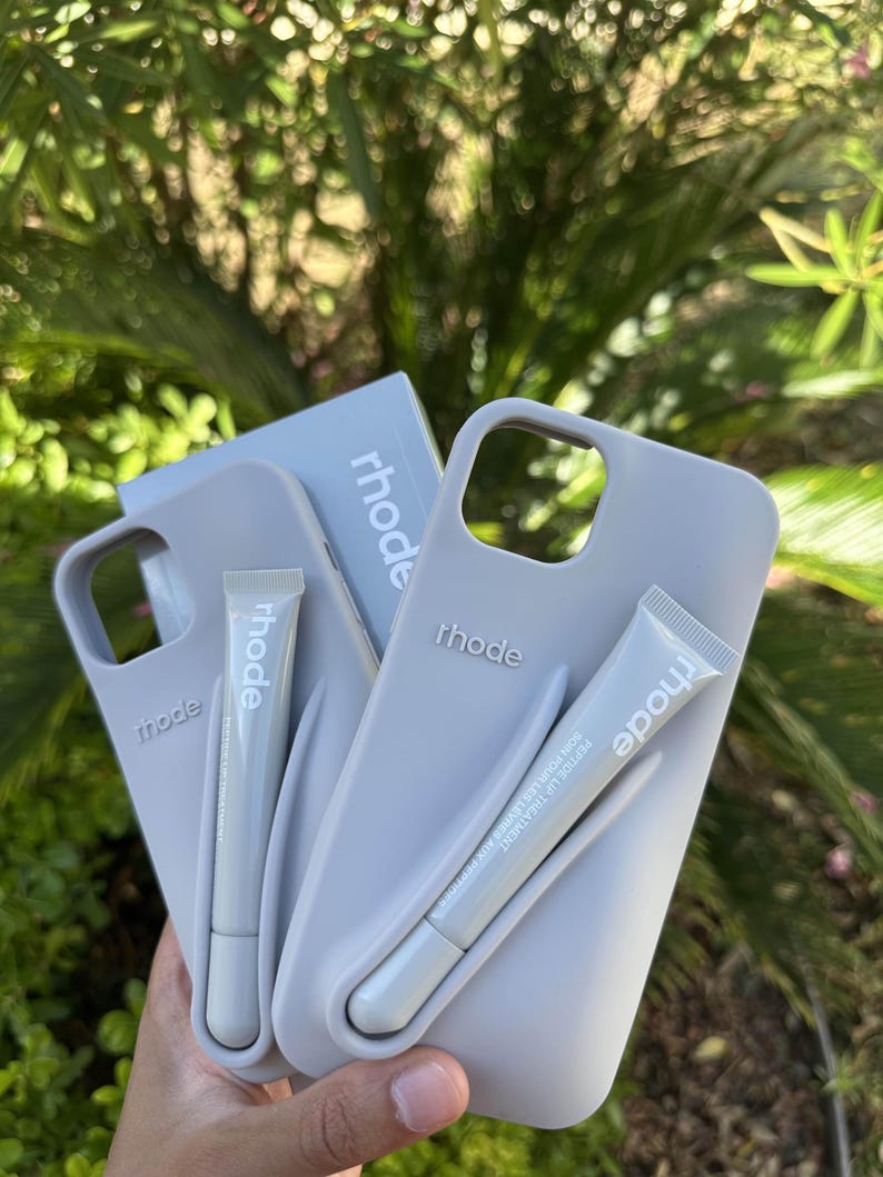 Coque Rhode Case iPhone étui En Silicone Pour Téléphone + Lipbalm ...