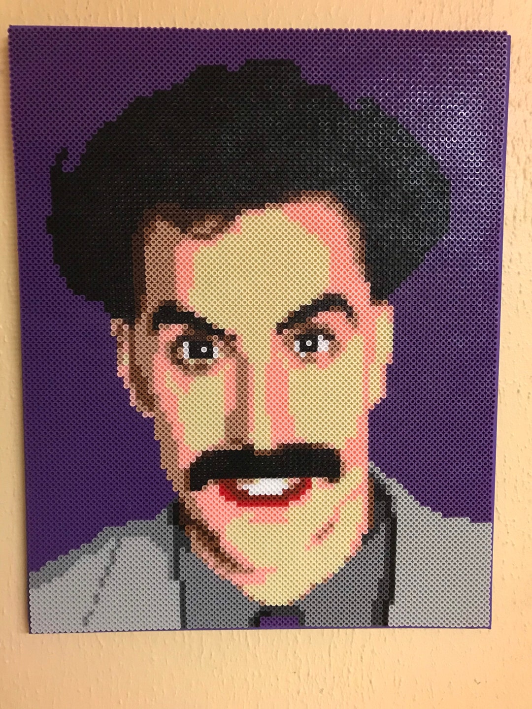 Borat Portrait Made From Thousands of Beads - Etsy