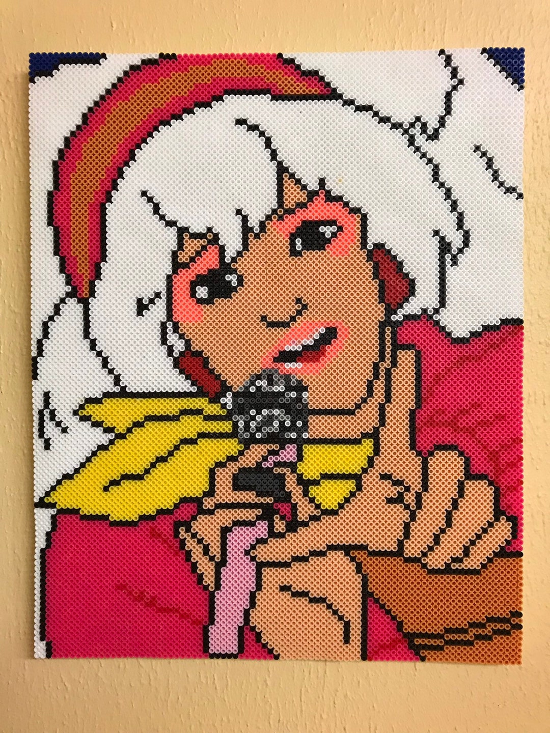 Jem From Jem and the Holograms Portrait Made From Thousands of - Etsy