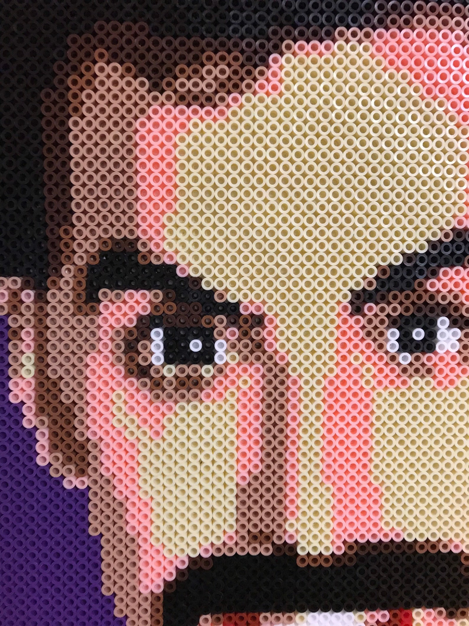Borat Portrait Made From Thousands of Beads - Etsy