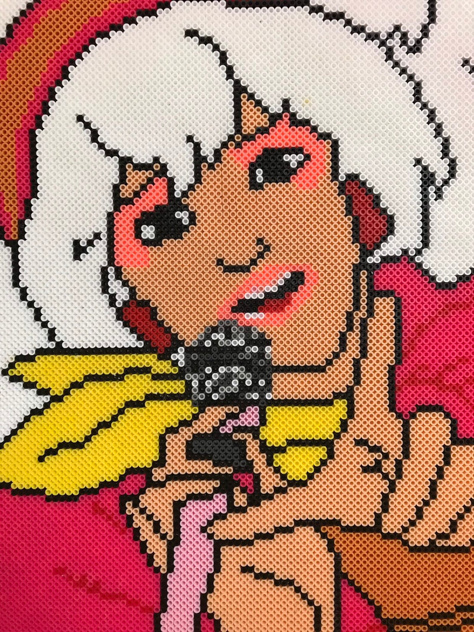 Jem From Jem and the Holograms Portrait Made From Thousands of - Etsy