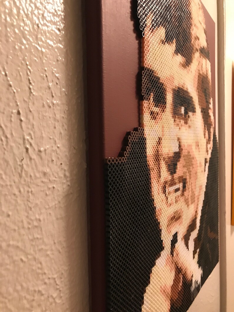Barnabas Collins Portrait Made From Thousands of Beads - Etsy