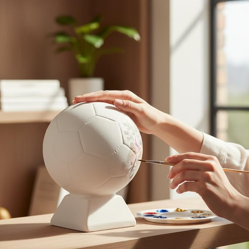 Ceramic Soccer Pottery - Etsy