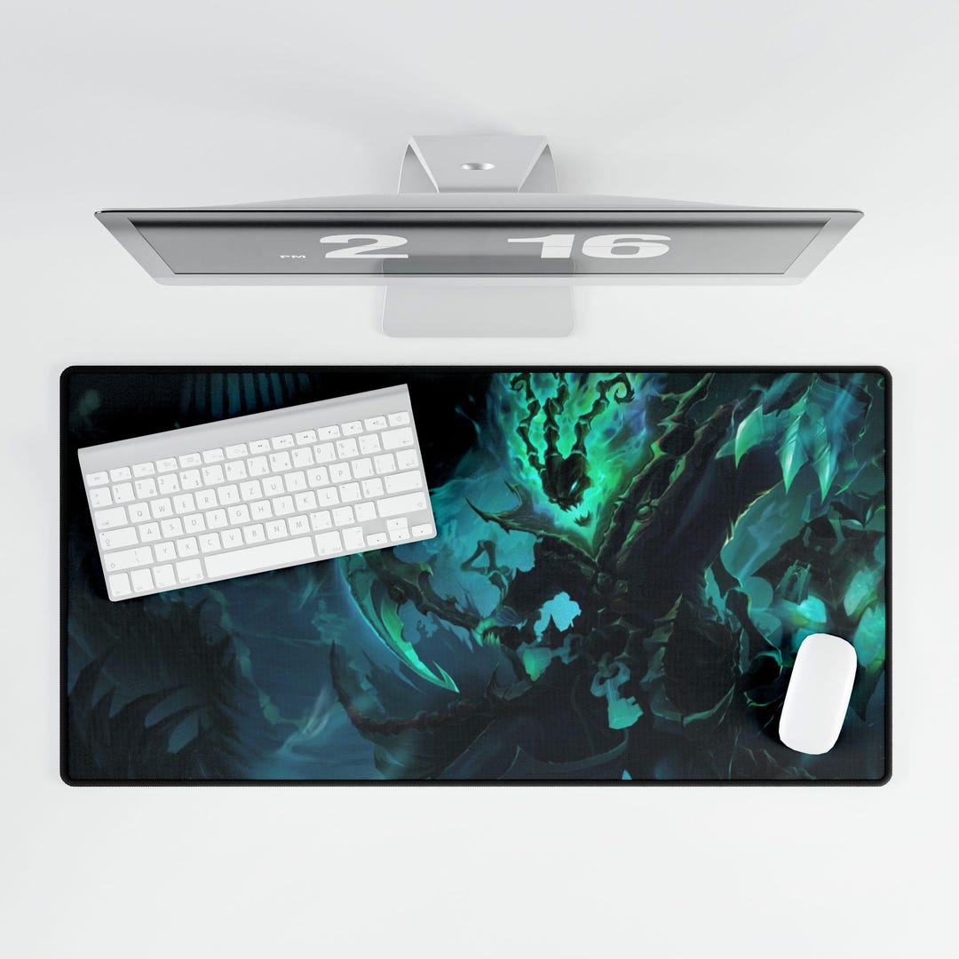 Thresh League of Legends Desk Mat, Gaming Decor - Etsy