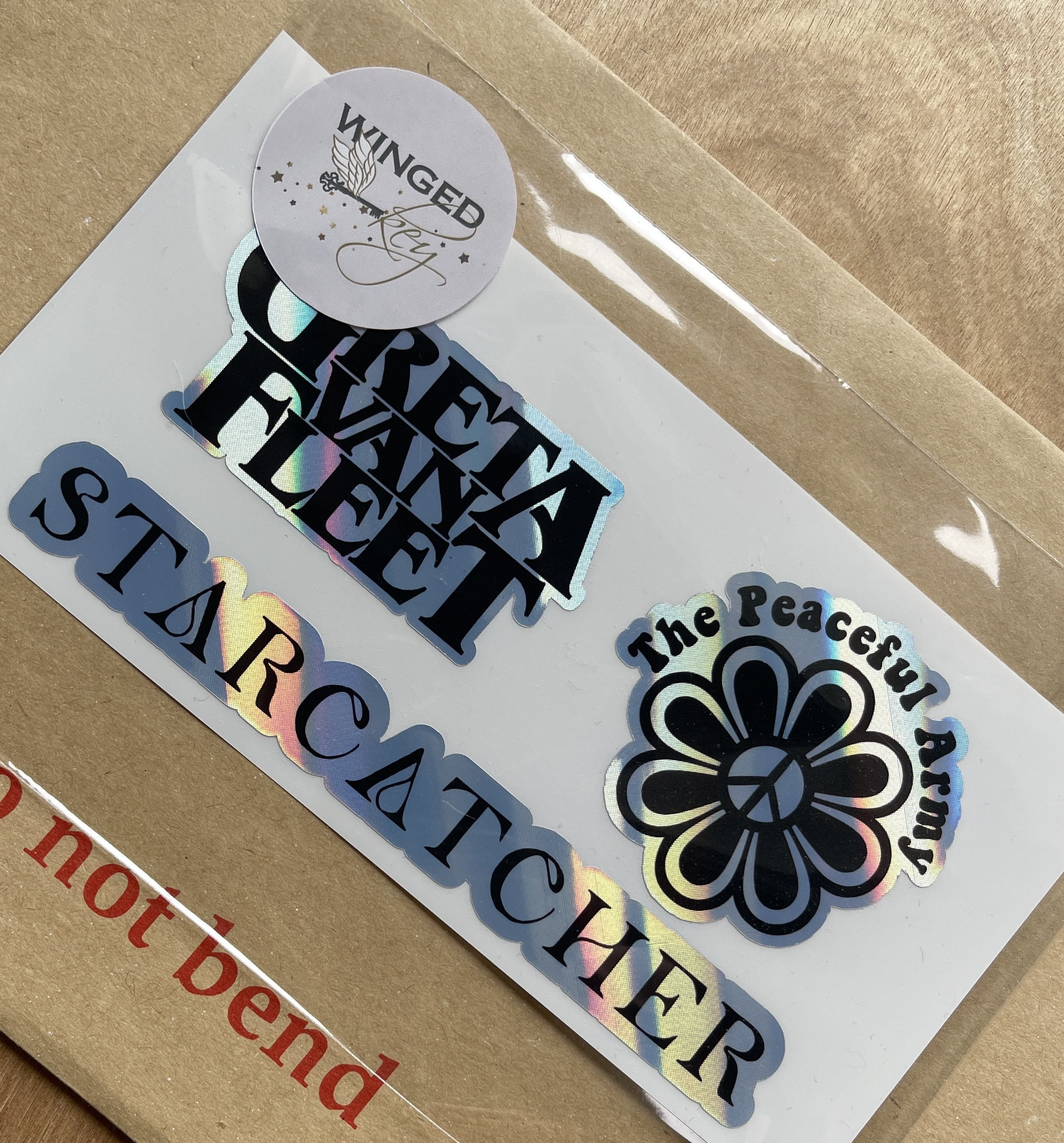 Greta Van Fleet Journal Stickers Starcatcher Peaceful Army - Etsy