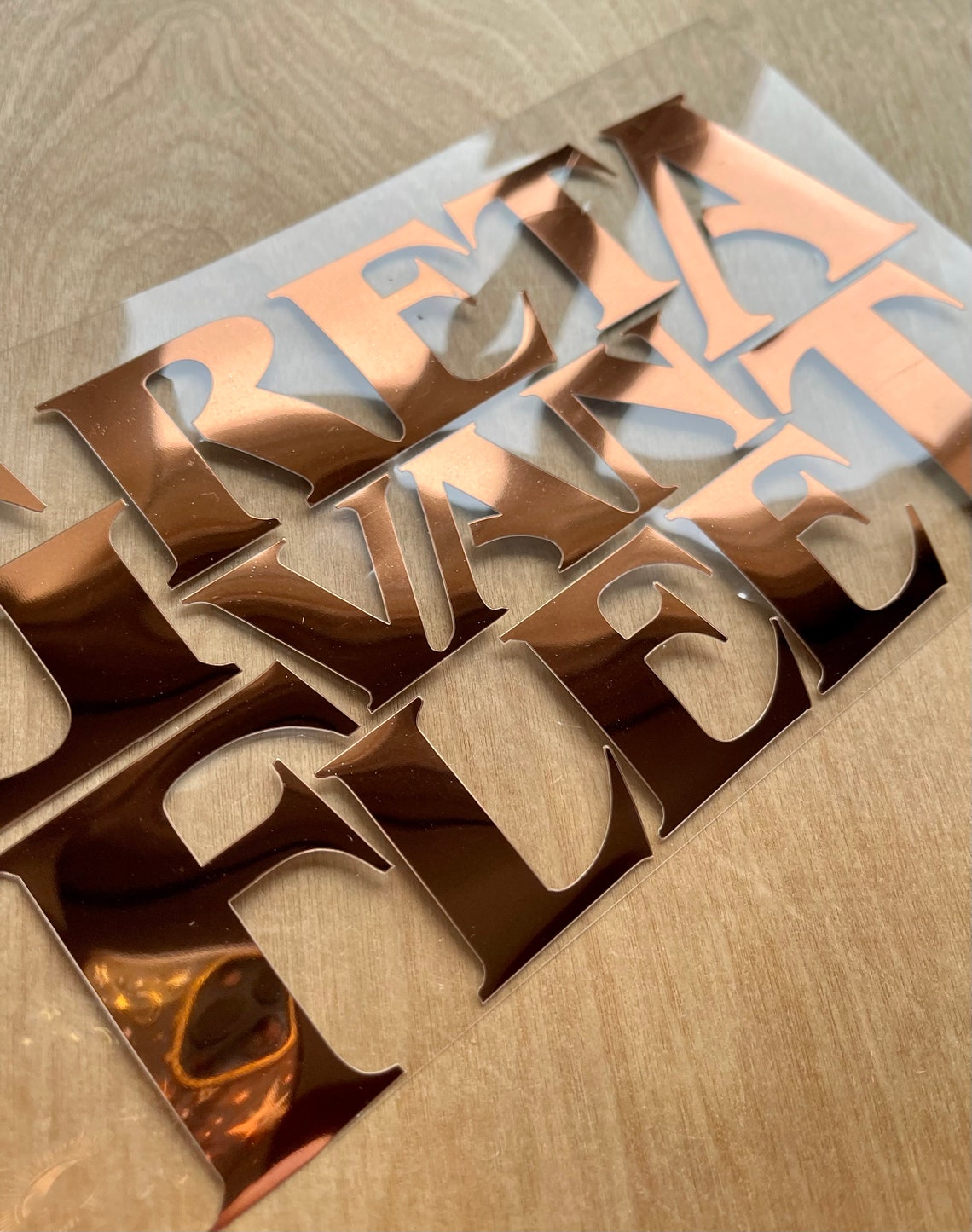 Greta Van Fleet Iron on Foil Metallic Vinyls. Apply Yourself. Customise ...