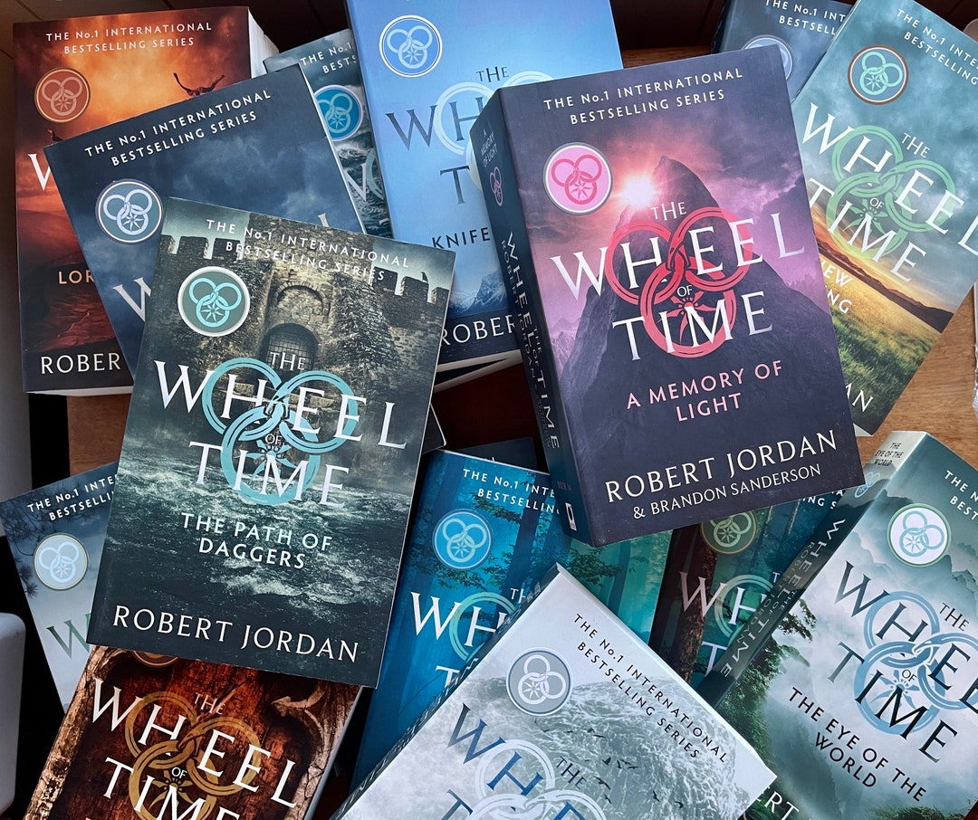 Wheel of Time Book Cover Stickers: Waterproof Matte Vinyl Set - Etsy