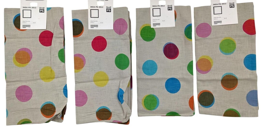 Set 4 Mod Polka Dots IKEA CUSHION COVERS 20x20 by Designer Maria Vinka ...