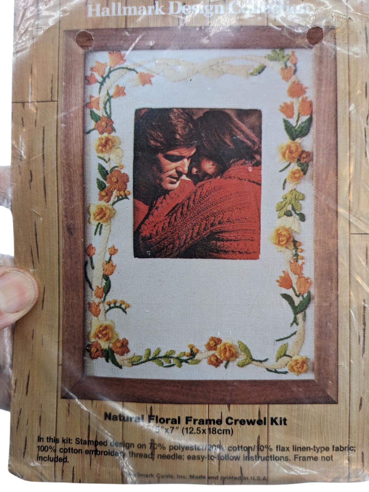 Lot 4 Vintage 70's Crewel Embroidery Needlepoint Weaving Kits JIFFY ...
