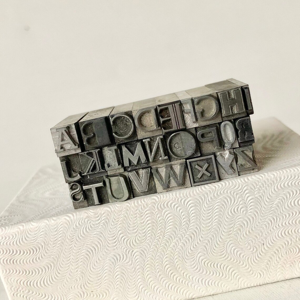 Mini Mixed Font Vintage Letterpress Alphabets - Etsy