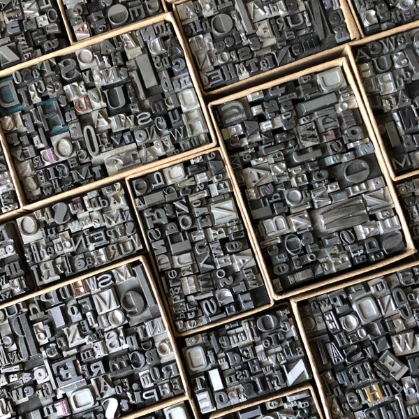 Press Letters - Etsy