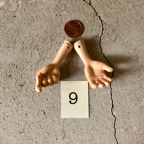 Vintage Porcelain Doll Hands in Pairs for Doll Making and Doll Repair ...