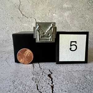 Ludlow Type Pointy Fingers for Printing, Stamping and Clay Stamping - Etsy